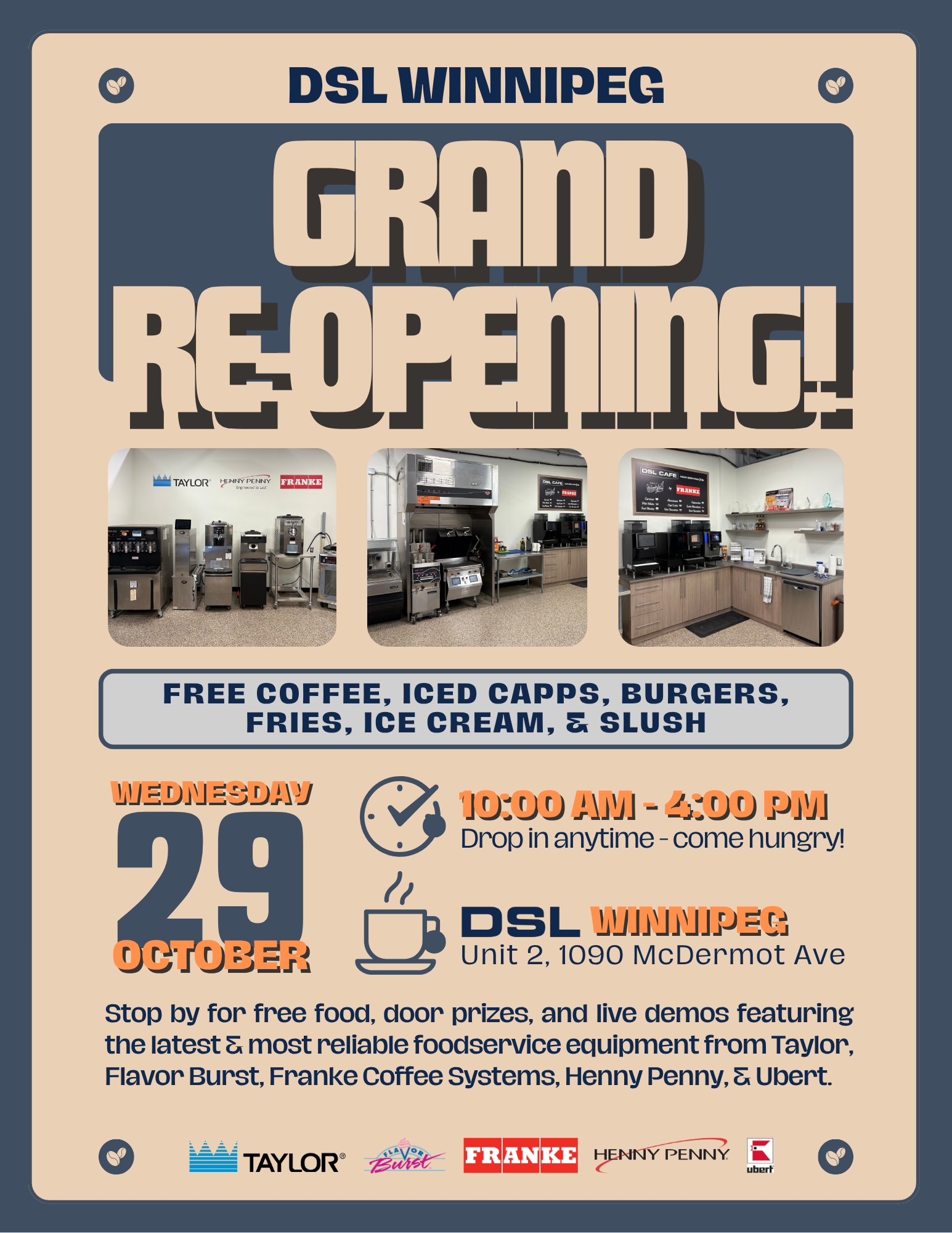DSL Fall Open House – Winnipeg, Port Coquitlam & Calgary
